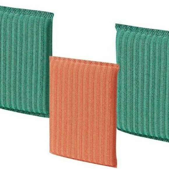 IKEA | Kitchen | Heavy Duty Pepprig Cleaning Sponges 3 Pack Scrubbers ...